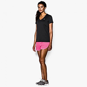 Under Armour Women's UA Tech V-Neck MD Black