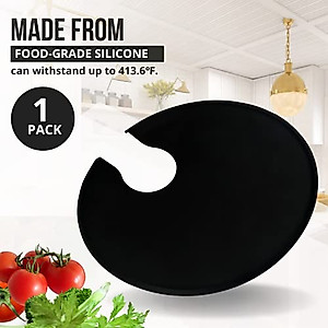 (1-Pack) TonGass Sous Vide Precision Cooker Silicone Lids - Fits Up to 10.5” Stock Pots - Compatible with Anova Culinary Sous Vide Precision Cookers - Prevent Water Evaporation and Retain Flavor