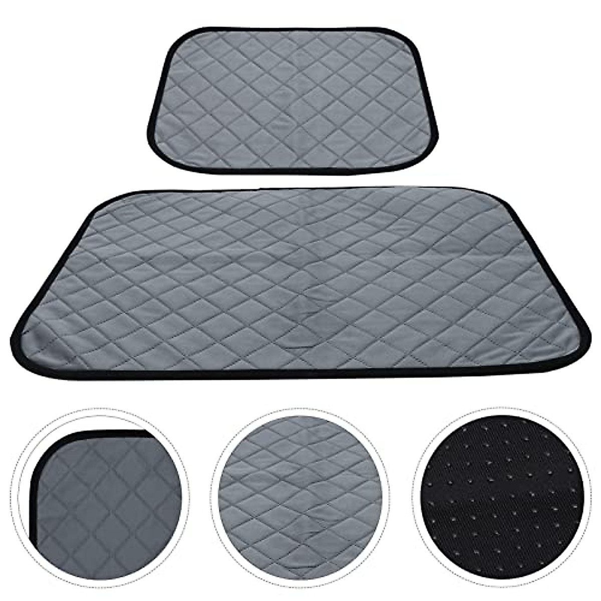 Guinea Pig Bedding 2pcs Hamster Bedding Washable Pee Pads Super Absorbent Pet Mat Small Animal Sleep Cushion Chinchilla Cage Accessories for Small Animals Supplies