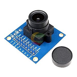 OV7670 300KP Camera Module Supports VGA CIF 640X480 Auto Exposure Control Display Compatible I2C Interface for Arduino