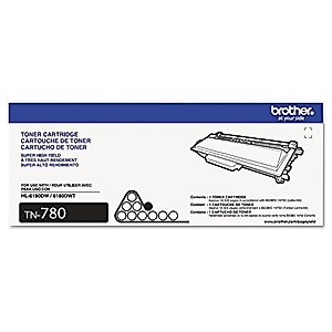 Brother Genuine TN780 Mono Laser Black Toner Cartridge