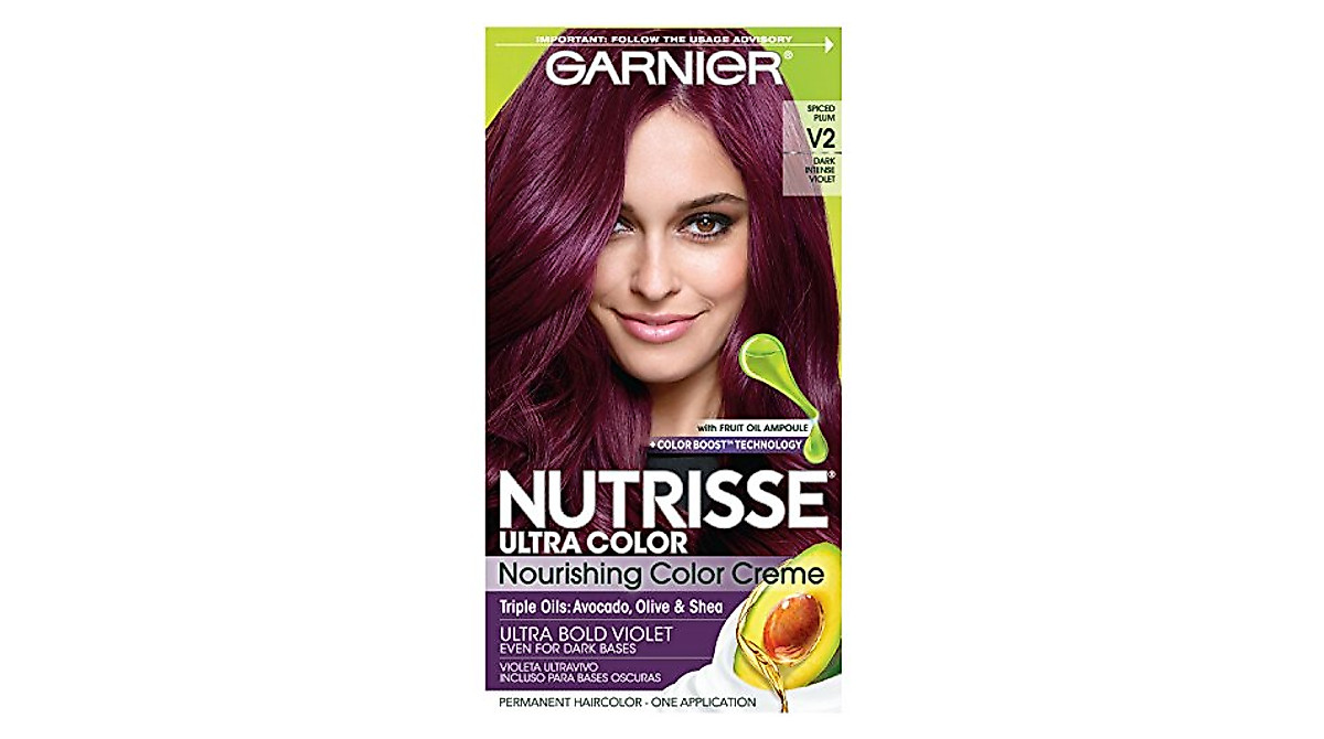Garnier Nutrisse V2 Dark Violet Hair Color - Permanent