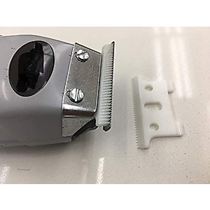 barber supply Ceramic Blade Cutter for Andis Blackouts, White Ceramic