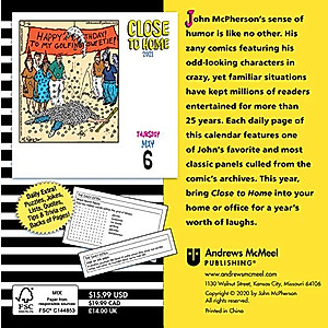 Close to Home 2021 Day-to-Day Calendar