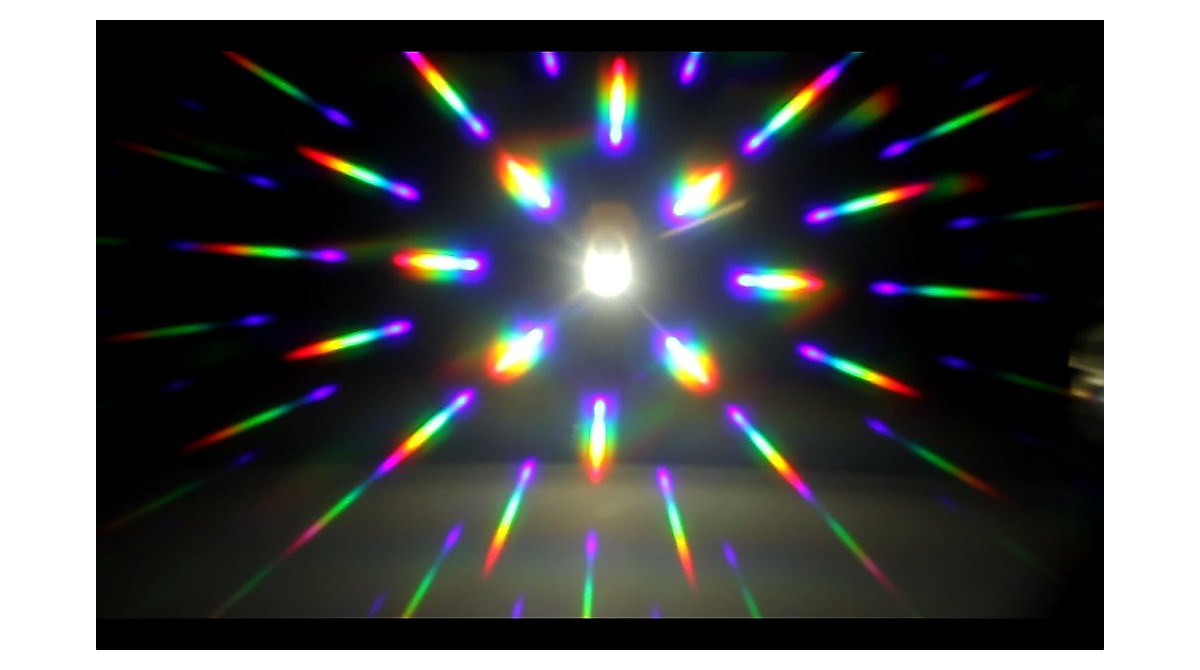 Rave-Ready Black Diffraction Glasses for Parties