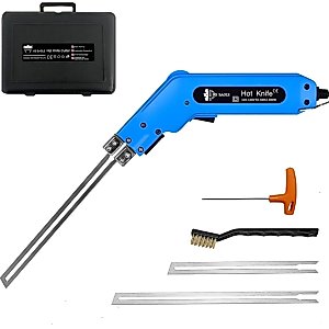 Hot Knife Foam Cutter, Electric Hot Knife Foam Cutting Tool Styrofoam Cutter 200W 110-120V for EPS, XPS, EPP, EVA, EPE, PU, KT Board, Sponge
