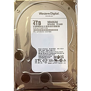 Western Digital 4TB WD Blue PC Internal Hard Drive HDD - 5400 RPM, SATA 6 Gb/s, 256 MB Cache, 3.5" - WD40EZAZ (Renewed) (WD Factory Recertified)