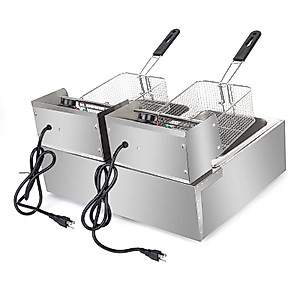 Electric Deep Fryer for French Fries and More Temperature Control