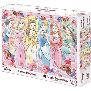 EPOCH 500-piece Jigsaw Puzzle Disney Flower Blossom [Puzzle Decoration] (38x53cm)