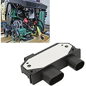 Harpra for Mercr-uiser V6 V8 Engines Carr Ignition Module Part,Stable Performance Metal 811637001 Replacement