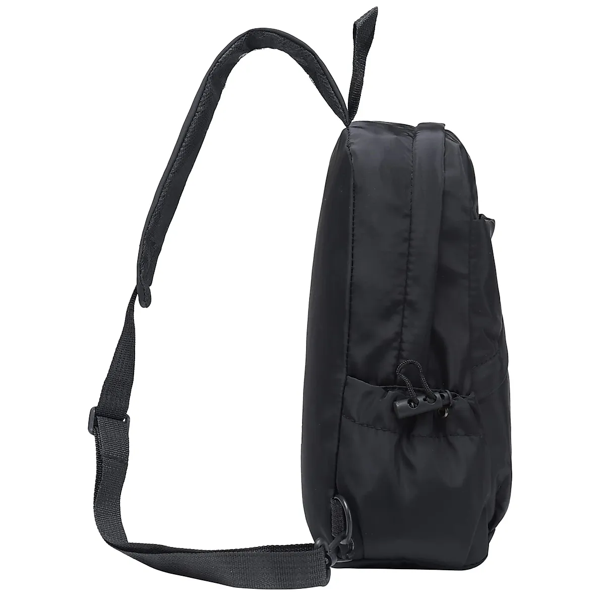 Small Crossbody Sling Backpack Sling Bag, Chest Bag Daypack Cross Body Bag Fanny Pack for Outdoors Traveling Hiking - Black