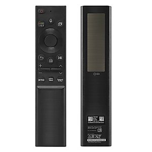 Solar Charging BN59-01357 Voice Remote Control Fit for Samsung Smart TVs, Solar Power RMCSPA1EP1 Remote Compatible with Samsung 2021 Neo LED Smart 4K Ultra HD TV, with 3 Shortcut Buttons