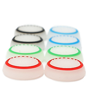 SUBANG 16 Pieces Silicone Noctilucent Thumb Grip Caps Controller Joystick Cap Covers for PS3, PS4, Xbox 360, Xbox One Analog Stick Caps Replacement