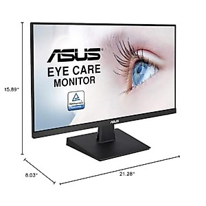 ASUS Eye Care VA24EHEY 23.8-inch LCD Monitor, Black (VA24EHEY)