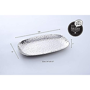 Pampa Bay Millennium Porcelain Large Serving Platter, 14 inch