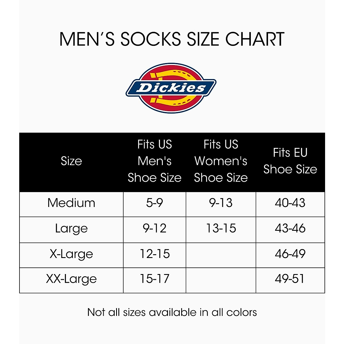 Dickies Men's Dri-Tech Moisture Control Max Full Cushion Crew Socks, Available in M-XL (6, 12, Navy Marl (6 Pairs), Large