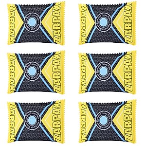Zarpax 4.4 oz/125g Rechargeable Desiccant Packs Dehumidifier Bag - 6 Pack - Moisture Absorbers For Safes, Car, Bathroom, Storage - Moisture Remover Eliminates Humidity - Reusable Desiccant Bags