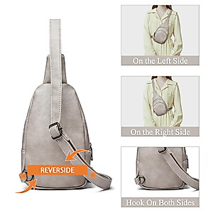 Mroede Sling Bag for Women Crossbody Bags for Women Fanny Packs Sling Purse Backpack Chest Bag Shoulder Handbag Travel