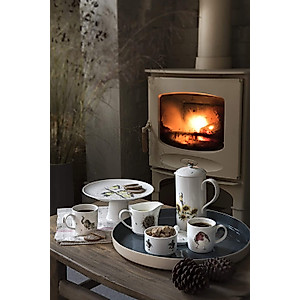 Pimpernel Wrendale Designs Collection Tea Towel | Quick Drying Cotton Dish Towel | Multi-Purpose Absorbent Kitchen Towel with Animal Design | Measures 18” x 29”