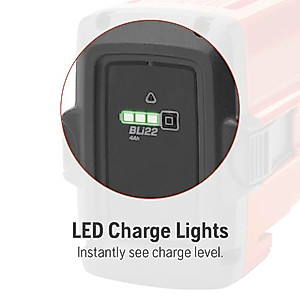 Husqvarna BLi22 40V Battery, 144Wh Lithium Ion Battery 100-Series Power Tools Including Battery Chainsaws, Leaf Blowers and Trimmers, Orange