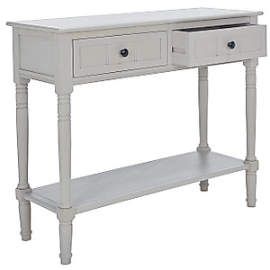 Safavieh American Homes Collection Samantha Vintage Grey 2-Drawer Console Table