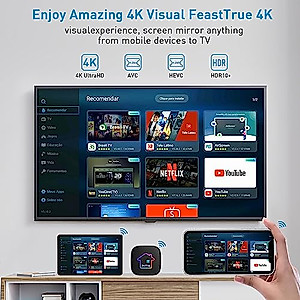 HTV 8 Brazil TV Box 2023 HTV Box 8 TV New Version Brazilian TV Box 4K Ultra HDR USB2.0/3.0 WiFi 2.4GHz/ 5GHz