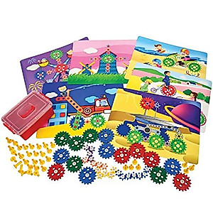 Constructive Playthings GIG-223 Complete All-in-One Learning Board Set