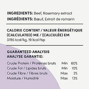 Crumps' Naturals Beef Liver Sprinkles Brown, 4.2 Ounce (Pack of 1)