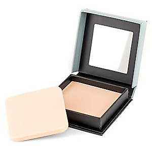 Palladio, Pressed Rice Powder with Mirror Mattifying Makeup Setting that Lasts All Day Instantly Absorbs Oil Works alone or with makeup, Translucent, 0.26 Ounce