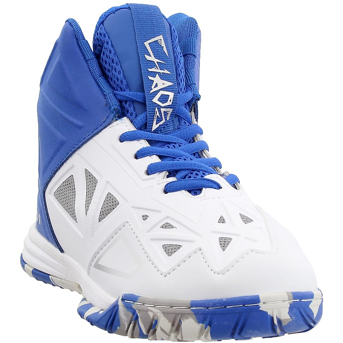 AND1 Kids Boys Chaos Basketball Sneakers Shoes - Blue, White - Size 4.5 M