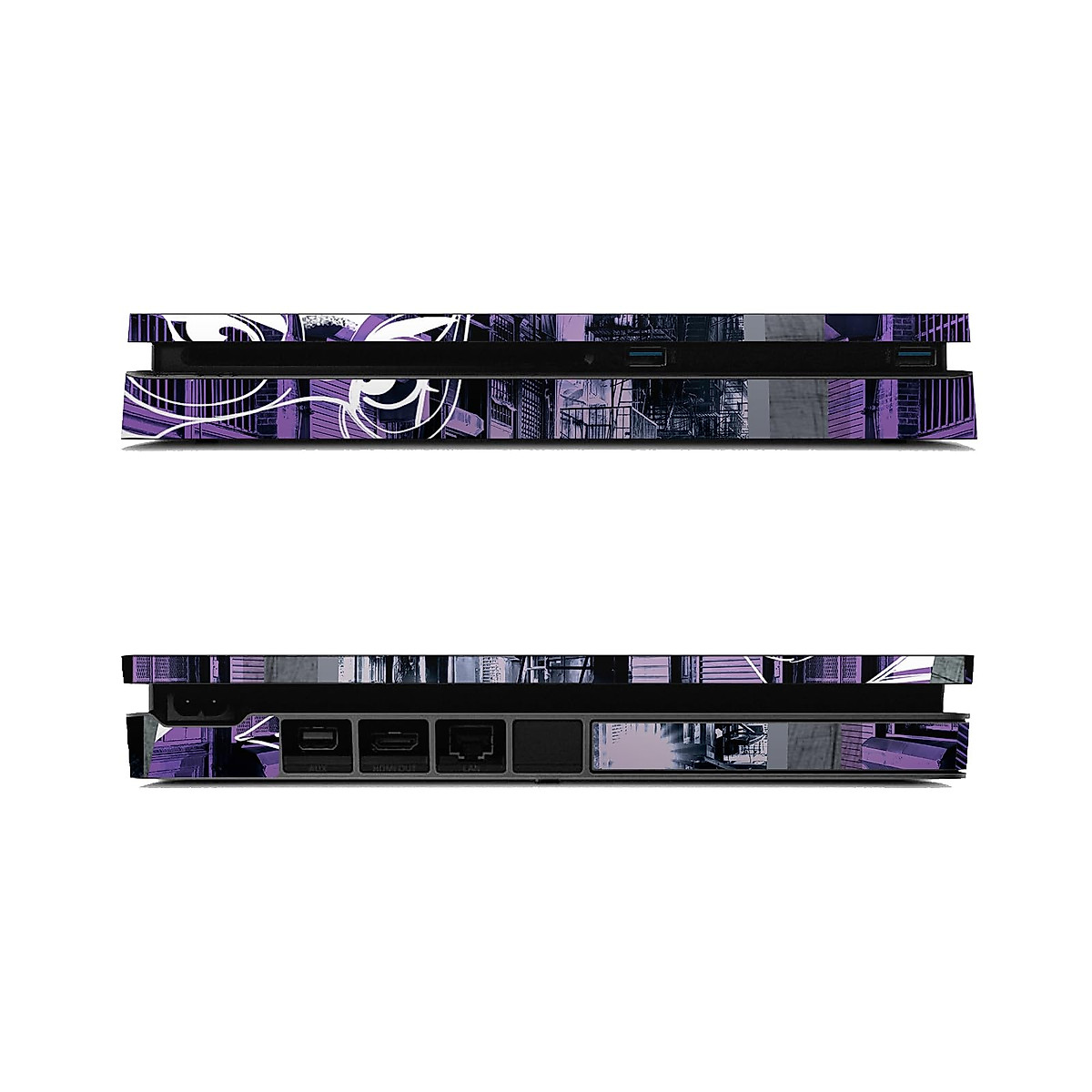 Head Case Designs Officially Licensed DC Women Core Catwoman Compositions Vinyl Sticker Gaming Skin Decal Cover Compatible With Sony PlayStation 4 PS4 Slim Console