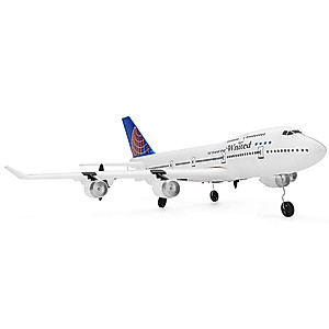 GoolRC Wltoys A150 RC Plane, Airbus B747 Model Plane, 3CH EPP 2.4G Remote Control Airplane RTF Toy for Kids and Adults