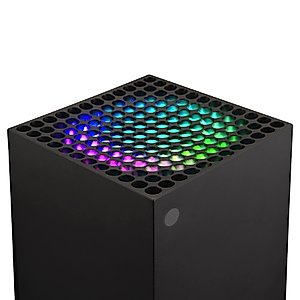 eXtremeRate PlayVital RGB LED Kit for Xbox Series X Console Fan Vent, 39 Effects DIY Decoration Accessories Flexible Tape Lights Strips Kit for Xbox Series X Console Fan with IR Remote