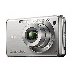 Sony Cybershot DSC-W220 12.1MP Digital Camera with 4x Optical Zoom with Super Steady Shot Image Stabilization (Silver)