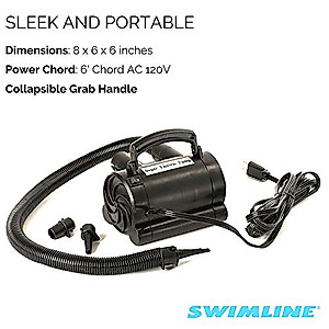 Swimline Electric Pump for Inflatables, multi (9095)