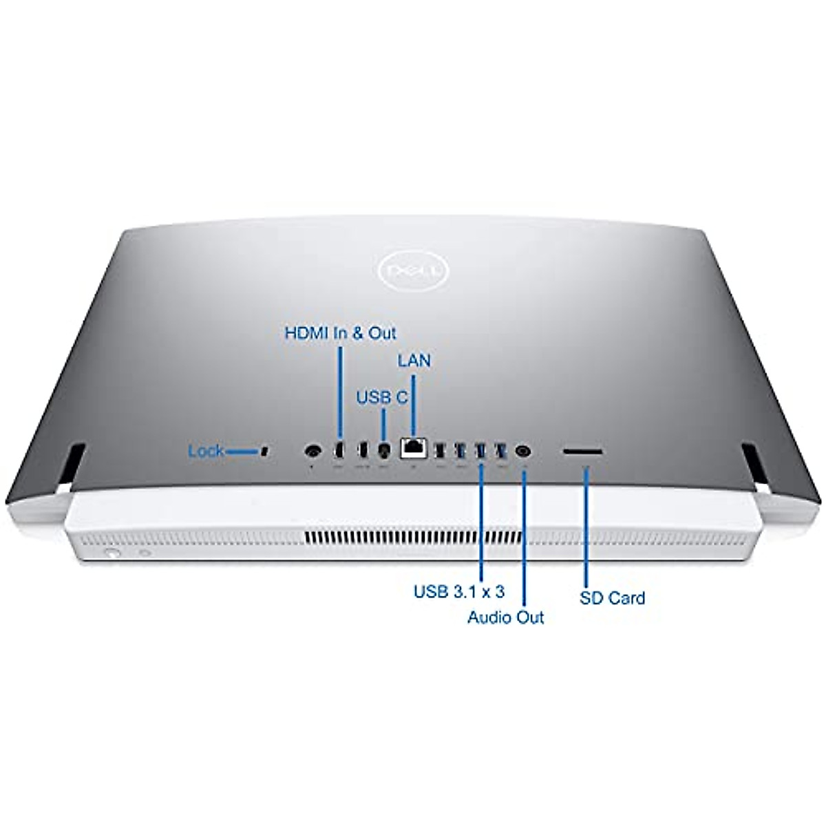 Dell Inspiron 5400 All in One Desktop Computer, 23.8” FHD, Intel 11th Gen i3-1115G4 Upto 4.1GHz, 16GB RAM, 512GB NVMe SSD, Webcam, HDMI, SD-Card, USB Type-C - Windows 10 Pro (Renewed)