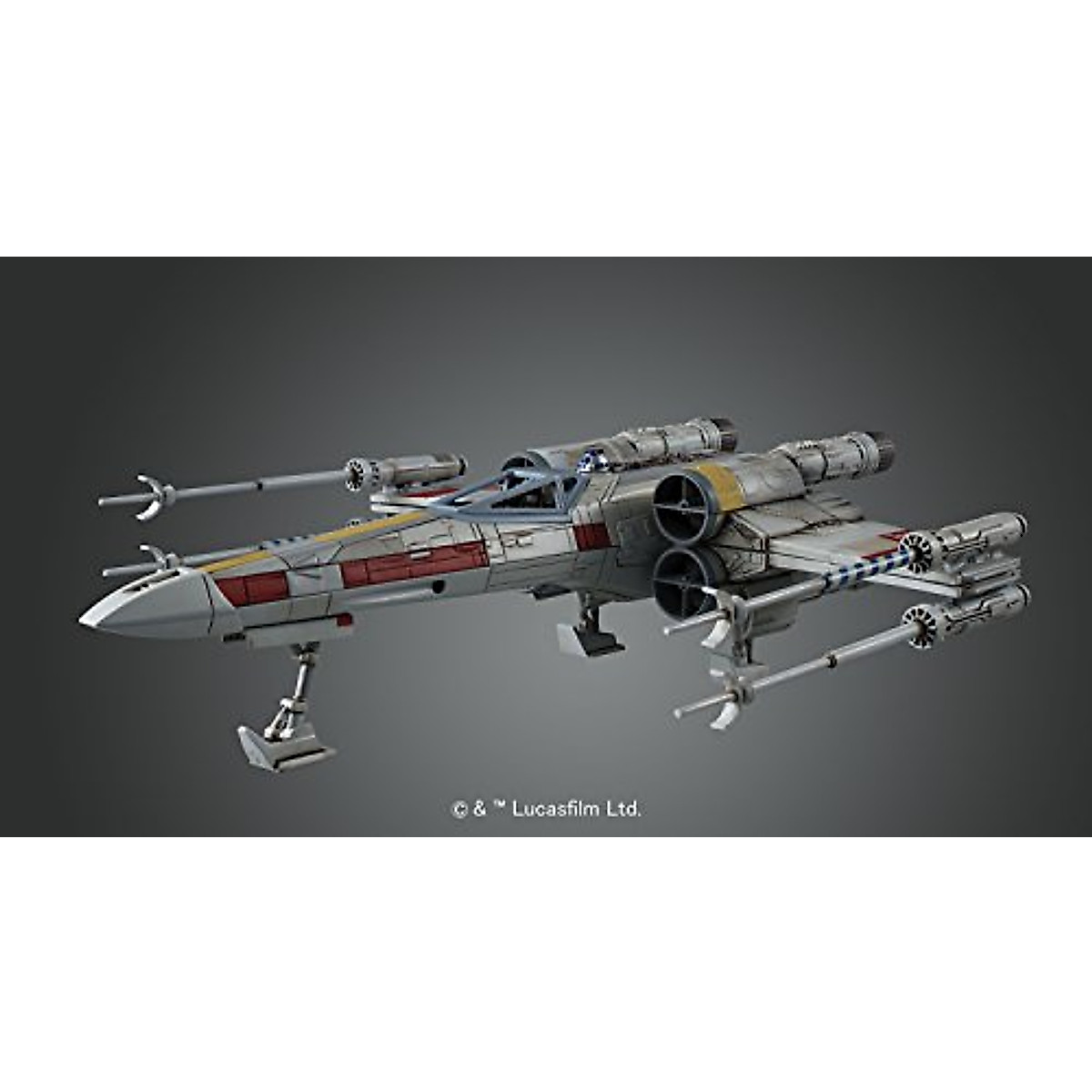 Bandai Hobby Star Wars 1/72 X-Wing Star Fighter Building Kit, Multi, 8" (BAN191406)