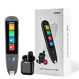SUFUL Air Bluetooth Scanner Pen,Text to Speech Device for Dyslexia,Exam Reading Pen for Students,Voice Recognition, scanning Identification,Digital Reader Pen Voice Translator Device