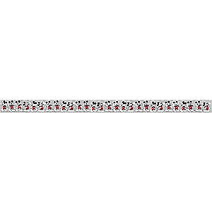 Eureka 845665 Disney Retro Mickey Mouse Poses Decorative Classroom and Bulletin Board Trim for Teachers, 2.25" Wide with 37 Feet Total, Multicolor, 12 Strips