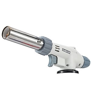 MNNZE Butane Torch Head 516C, Professional Kitchen Torch Kitchen Blow Lighter with Adjustable Flame with for Creme Brulee, Sushi, Searing, Baking, BBQ(Butane Gas Not Included)