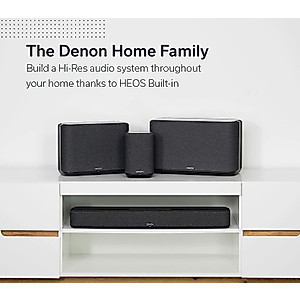 Denon Home Sound Bar 550 with Dolby Atmos and HEOS Built-in (Factory Certified ) (Renewed)