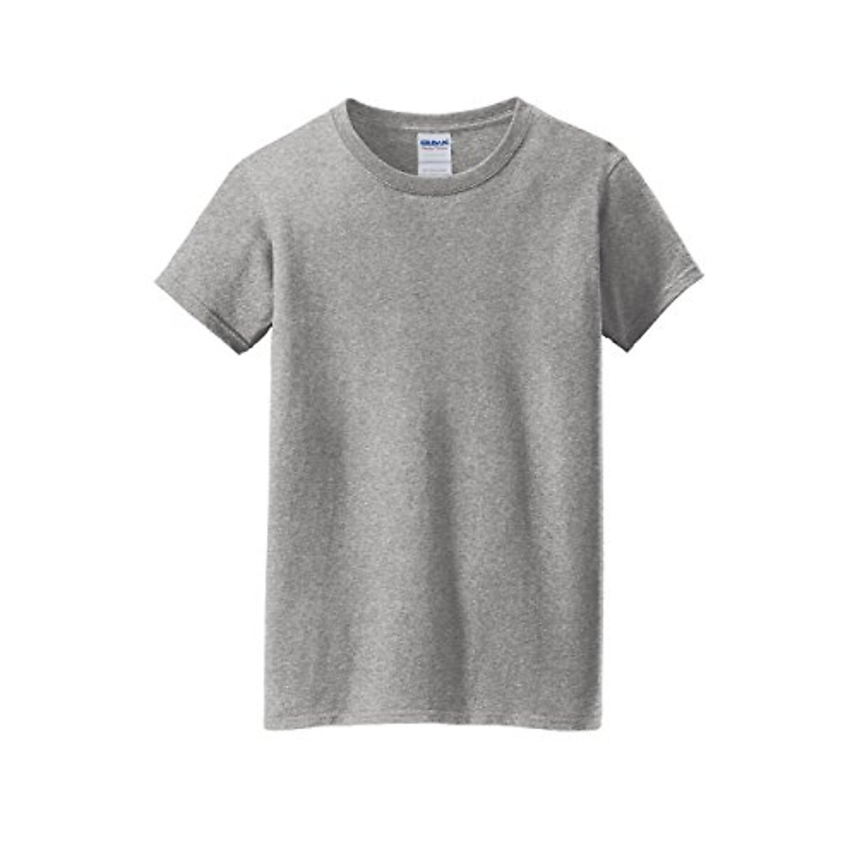 Gildan Blank T-Shirt - Unisex Style 5000 Adult Sports Grey