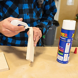 FastCap 2P-10 Super Glue Adhesive 2.25 Ounce Thick and 12 Ounce Activator Combo Pack, 1 Pack (Combo)