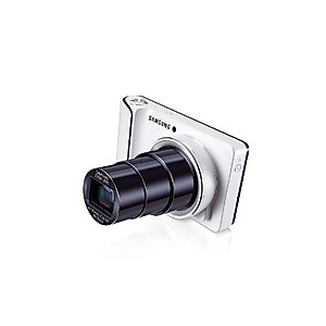 Factory Unlocked Samsung Galaxy Camera EK-GC100 8GB White, Android OS, v4.1 (Jelly Bean) 3G Unlocked HSDPA 850 / 900 / 1900 / 2100 (International Version - No Warranty)