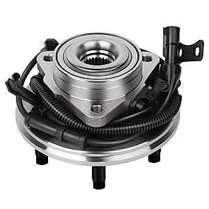 OCPTY Front Wheel Hub and Bearing Assembly fits for Ford Explorer, Explorer Sport, Mercury Mountaineer 2006 2007 2008 2009 2010 515078 6 Lugs Fits 2WD or 4WD Models