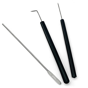 DEXSUR 30 Pcs Advanced Dissection Kit Biology Lab Anatomy Dissecting Set for Medical Students and Veterinary with Stainless Steel Scalpel Knife Handle Blades