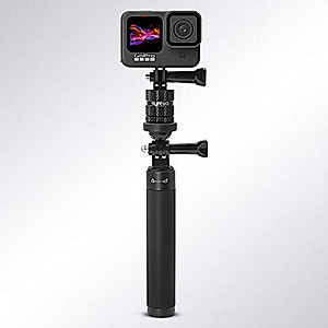 Aluminum 1/4 inch 20 Camera Mount, 360 Degree Rotation Tripod Mount Adapter Compatible with GoPro Hero 10 Black,Hero 9/8/7/6/5 Black,OSMO Action, Xiaoyi 4K and Other Standard 1/4 Accessories