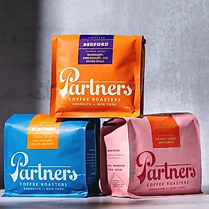 Partners Coffee Roasters, Bedford Blend, Whole Bean Coffee - 12 Ounce - Medium-Dark Roast