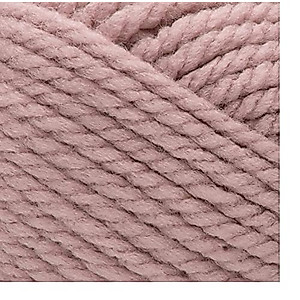 Bernat Softee Chunky Yarn Bundle Super Bulky Number 6 Gauge Yarn, 3 Skeins (Gray Rose)