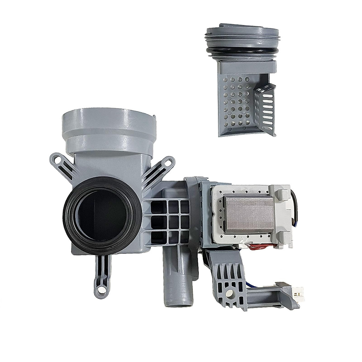 IEXCAUW OEM W10425238 Washer Water Pump Compatible with Whirlpool, Maytag, Amana Washing Machine, Replaces WPW10605427, WPW10425238, AP6023357, PS11756700(Fits Models: 7MW, NFW, WFW, CFW And More)